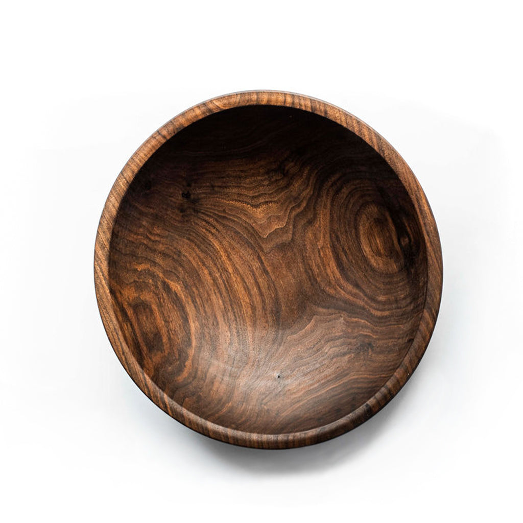 Wooden Bowl Top View
